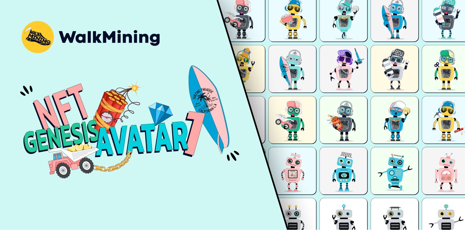 WalkMining - Genesis Avatar NFT